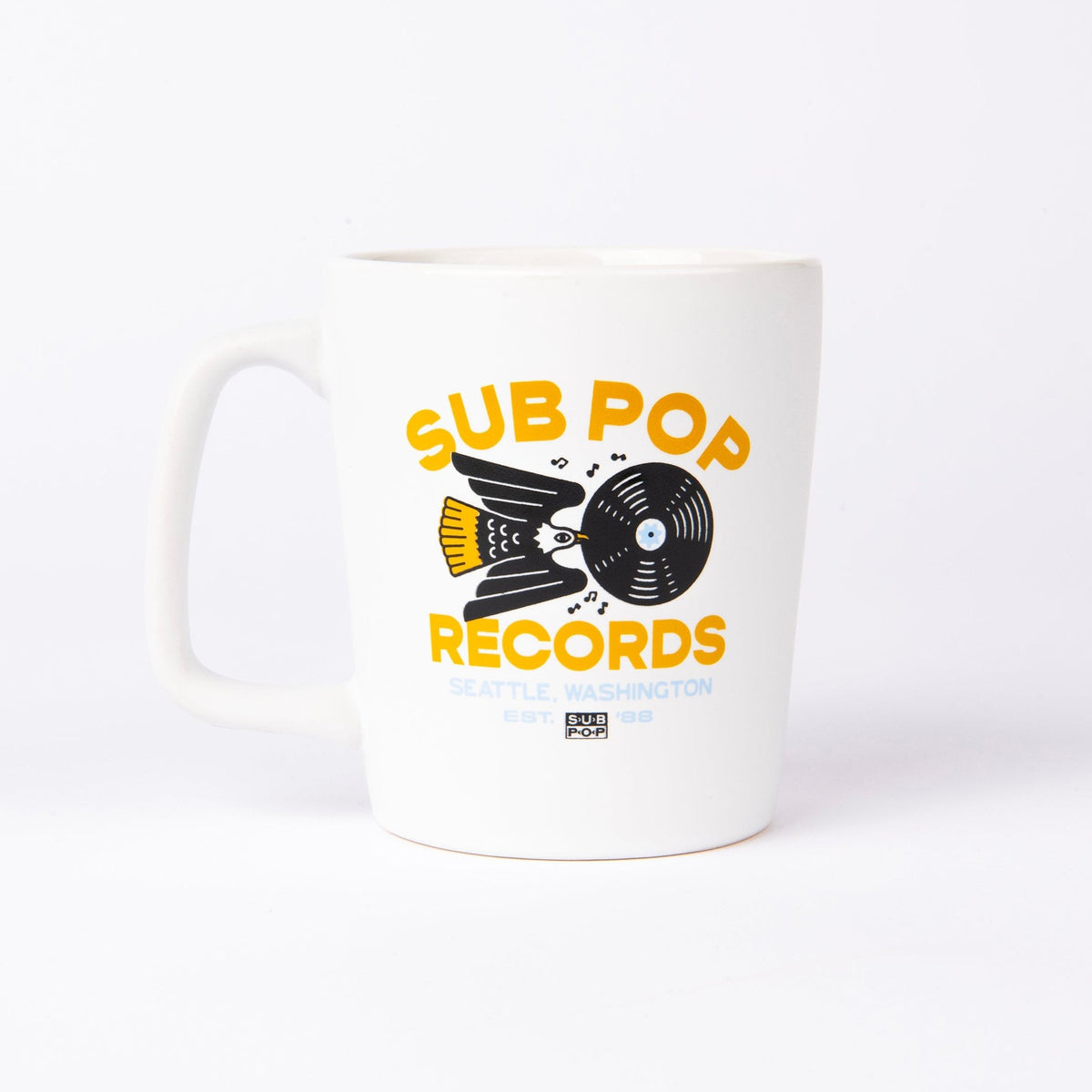 Eagle White Mug – Sub Pop Direct