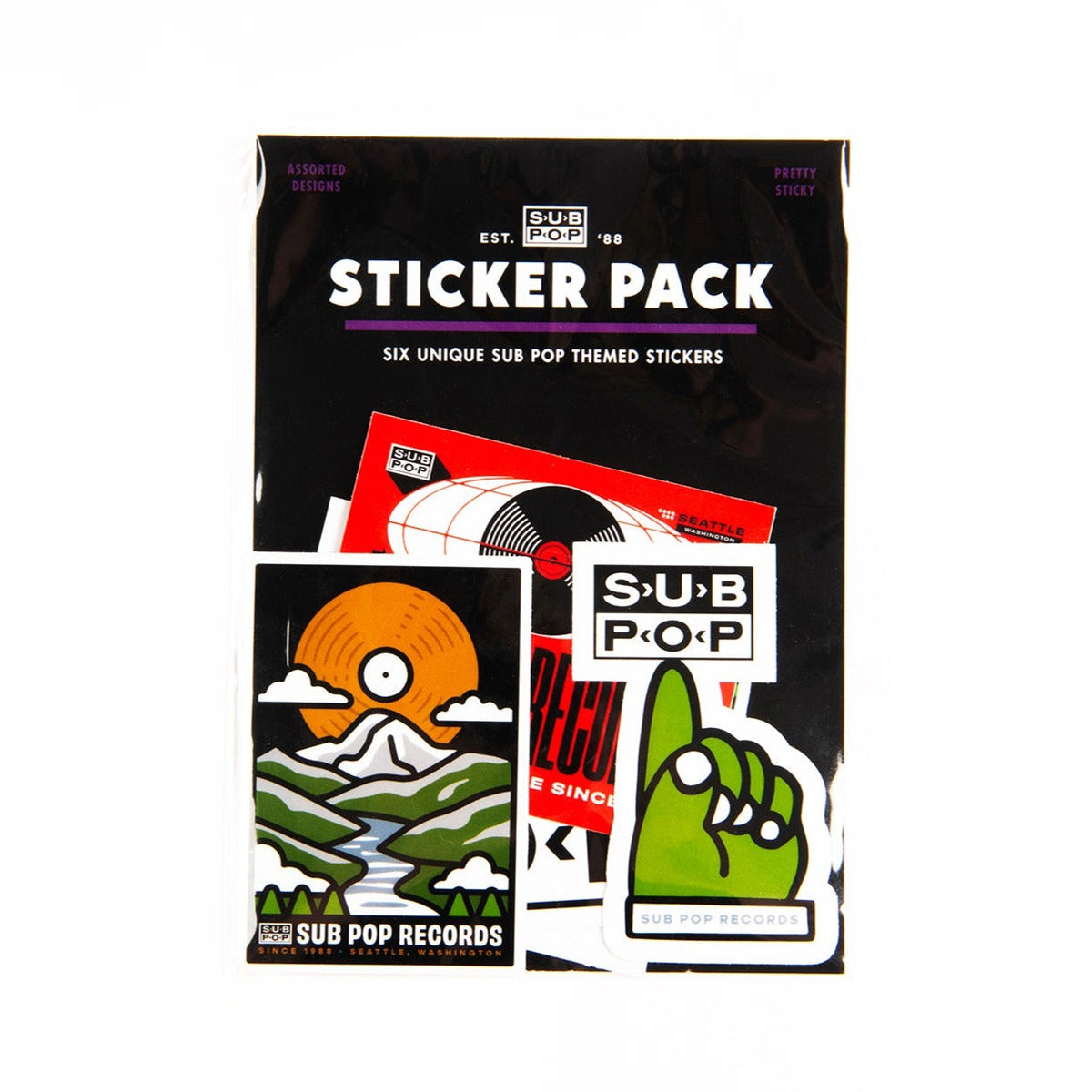 #9 Sticker Pack – Sub Pop Direct