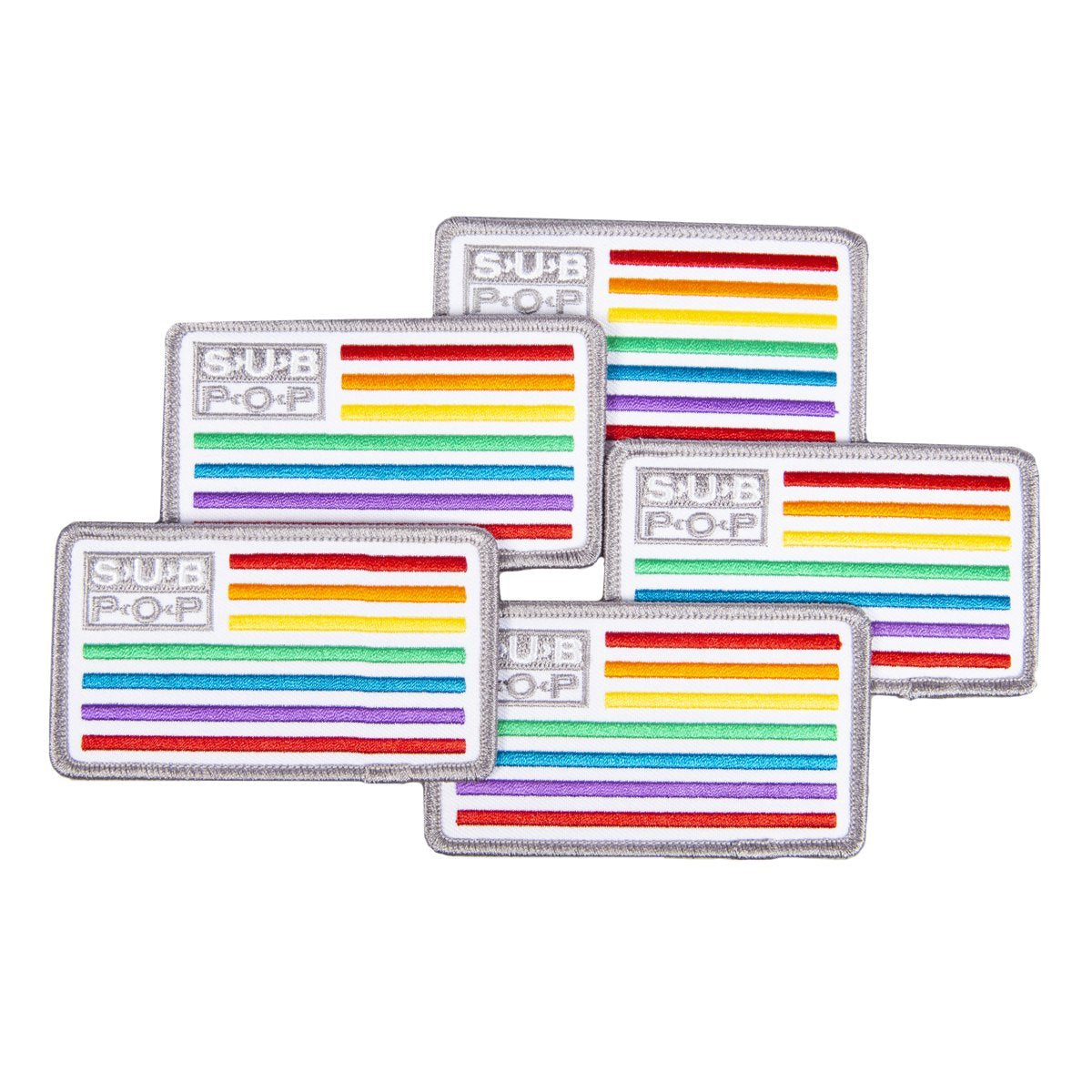 Rainbow Flag Patch – Sub Pop Direct